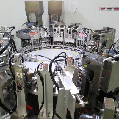 China Euro Cap Double Port Cap Assembly Machine AC380V 50Hz In Stainless Steel Material for sale