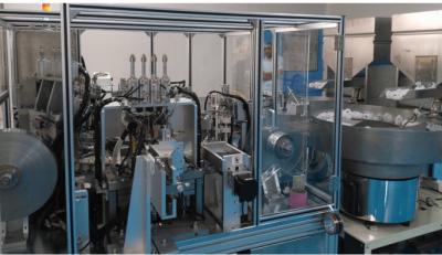 China Stainless Steel Euro Cap Assembly Machine With Independent Driving Source ISO And GMP Compliant for sale