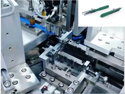 China Disposable Scalpel Automated Assembly Machine Stable Performance Fast Operating Rate for sale