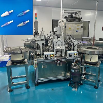 China Customizable Automated Assembly Machine For  Needle-free Connector With Turntable Operation And High Process Technology for sale