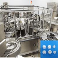 China Turntable Type Pull Ring Ultrasonic Welding Infusion Cap Assembly Machine Stable Performance Stainless Steel for sale