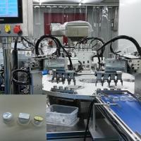 China Euro Cap Assembly Machine for Infusion Film Cover with PLC Control for sale