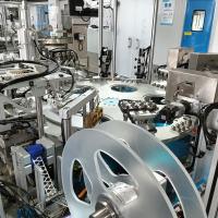China Automated Film Cover Assembly Machine With Die Punching Mechanism High Efficiency for sale