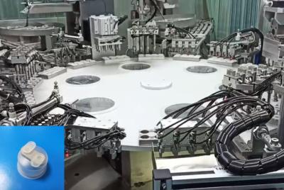 China High Performance Euro Cap Assembly Machine AC380V 50Hz 4kw/hr for sale