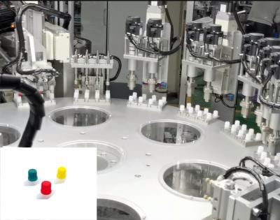China Jelly Cap Automated Assembly Machine  With Touch Screen Control Interface for sale