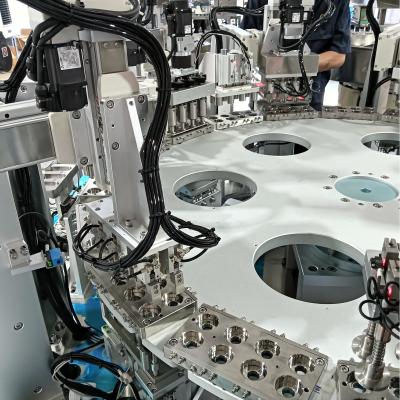 China Index Motion 8-cavity Automated Milk Cap Assembly Machine Stable Operation Accurate Positioning for sale