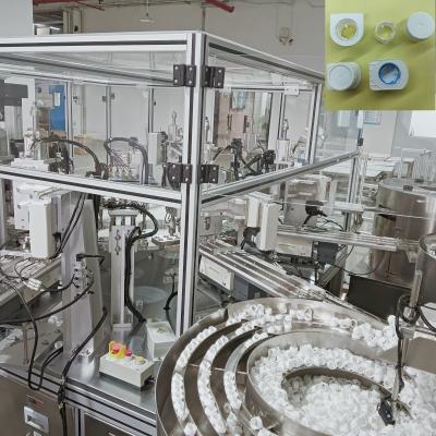 China Stable Operation Accurate Positioning For Automated Milk Cap Helicap Assembly Machine for sale