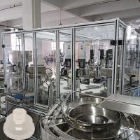 China Euro Cap Assembly Machine For Automatic Assembly Of Easy Peel Foil Caps For IV Infusion Soft Bags And Bottles for sale