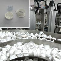 China Stainless Steel Milk Cap Automated Assembly Machine Hgih Capacity for sale