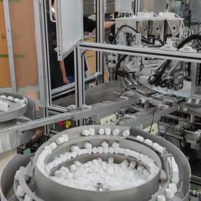 China Automatic Desiccant Cap Assembly Machine with 1500-8500pcs/hr Speed 220V/50Hz Power and 0.5-0.7MPa Air Pressure for sale