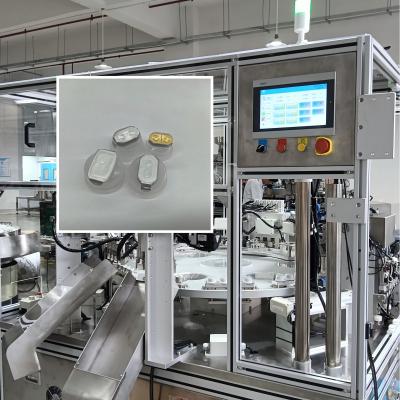 China Automated Assembly Machine For Infusion Film Caps PLC Operated With Remote Control Programme for sale