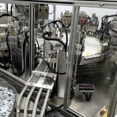 China PLC Automatic Euro Cap Assembly Machine With Touch Screen for sale