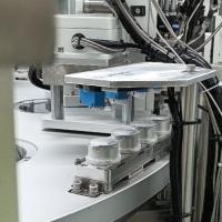 China Infusion Cap Laminating Machine which Can Produce Flat Welding Surface Of Infusion Cap Euro Cap for sale