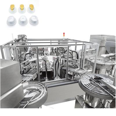 China Automated  Infusion Aluminum Foil Caps Assembly Machine For Easy To Peel Off Aluminum Foil And Excellent Welding Property  IV Bottles Cap for sale