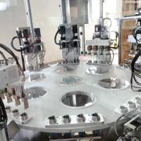 China Washing Liquid Cap Assembly Of PLC Control System And Touch Screen HMI Operation for sale