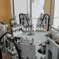 China Desiccant Cap Silica Gel Filling Sealing Cap Assembly Machine 1 Person Operated for sale