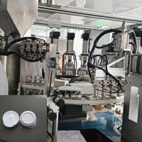 China Automatic Silica Gel Desiccant Cap Filling Sealing  Assembly Machine With Desiccant Supply Bin Which Can Protect Desiccant From Moisture And Pollution for sale
