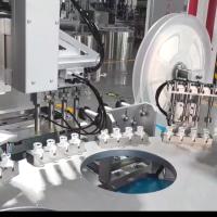 China Servo Automatic Desiccant Cap Assembly Machine 100pcs/min for sale