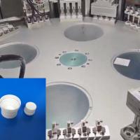 China Automatic CRC Cap Assembly Machine with Servo Motor 4500-12000pcs/hr for sale