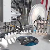 China Silica Gel Desiccant Cap Assembly Machine for Food Medical Covers for sale