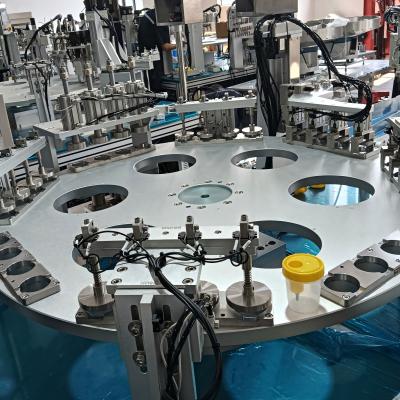 China Automated Urine Cup Assembly Machine Customisable, highly flexible, and adaptable for sale