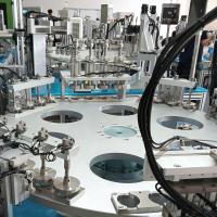 China PLC-Controlled Urine Cap Assembly Machine 2500-7500pcs/h for sale