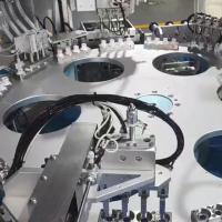 China High Efficiency Desiccant Cap Assembly Machine with 0.5-0.8MPa Air Pressure and 1500-8500pcs/hr Production Speed for sale