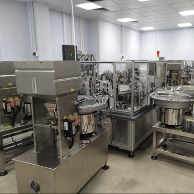 China Euro Cap Assembly Machine with 220V/50Hz Power 99% Qualified Rate and 95% Operation Rate for Infusion Caps for sale
