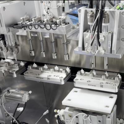 China Full-automatic Lotion Pump Assembly Machine with 4500pieces/hour Capacity 99% Satisfactory Rate and 1 Year Warranty for sale