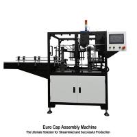 China Euro Cap Assembly Machine with 99% Qualified Rate 4000-12000 Caps per Hour and Touch Screen Operation for Ultrasonic Welding for sale