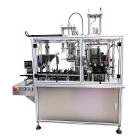 China Automatic Urine Cup Assembly Machine with 99% Qualified Rate 2500-10000pcs/hr Easy to Use Operation for sale