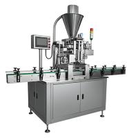 China High Operation Rate 96% Desiccant Cap Assembly Machine with High Capacity 1500-8500pcs/hr and Automatic Counting for Silica Gel Filling for sale