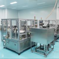 China Automatic Desiccant Cap Assembly Machine with 1500-8500pcs/hr High Efficiency and 98% Qualified Rate for sale