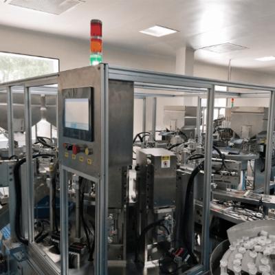 China Automatic IV Infusion Peel-foil Cap Assembly Machine with 4000-12000 Caps per Hour and 99% Qualified Rate for sale