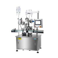China Automatic IV Infusion Peel-foil Cap Assembly Machine with 4000-12000 Caps per Hour and 99% Qualified Rate for sale