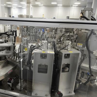 China High-Speed Euro Cap Assembly Machine with 3600-1400pcs/hr Production and 0.6-0.8MPa Air Pressure for Infusion Caps for sale