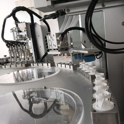 China Fully Automatic Desiccant Cap Assembly Machine with 1500-8500pcs/hr Speed 2000kg Weight and 4kw/hr Power for sale