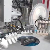 China Fully Automatic Desiccant Cap Assembly Machine with 1500-8500pcs/hr Speed 2000kg Weight and 4kw/hr Power for sale