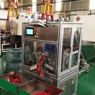 China Automatic Stainless Steel Cap Lining Machine for Flip Top Caps with 4500-15000pcs/hr Production Speed for sale