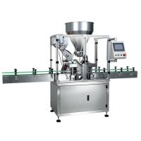 China PLC Controlled Desiccant Cap Assembly Machine with 99% Qualified Rate and Automated Silica Gel Filling for sale