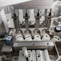 China Desiccant Cap Assembly Machine with Adjustable Operating Speed Photoelectric Sensor Detection and Touch Screen Operation for Daily Necessities for sale