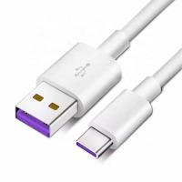 China High Quality 1M 2M 5A Fast Charging USB to Type C Data Charger Cable for Huawei Android Phone for sale
