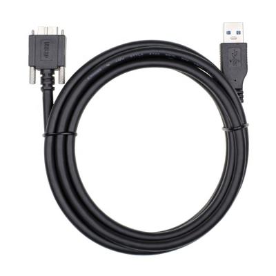 China High Speed 5Gbps Screw Panel Mount Micro B USB 3.0 Extension Cable for sale