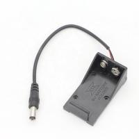 China DC Male Plug 5.5x2.1mm 9V Case Battery Holder for sale
