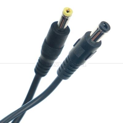 China High Quality 18 20 22 24 26 28 AWG 5.5x2.1mm Male to 4.0x1.7mm Jack Male DC Power Supply Charging Extension Cable for sale
