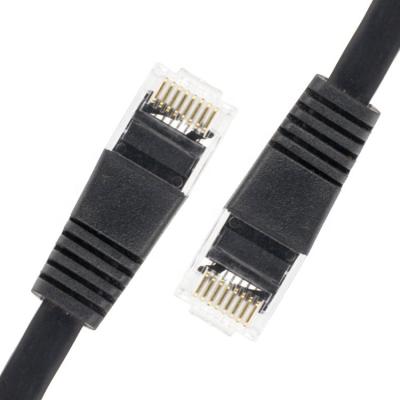 China OEM STP UTP 3M 5M 10M Industrial Cat5 Cat5e Cat6 Cat7 Cat8 Flat RJ45 Patch Cord Network Lan Ethernet Extension Cable for sale