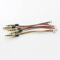 China Custom 3.5mm TRRS Audio Jack to 3 Pin Molex 1.25mm Pitch Connector Wire Cable for sale