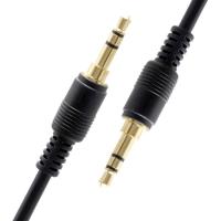 China OEM Gold Plating 1M 2M 3M Male to Male 3.5mm Jack Aux Auxiliary Speaker Stereo Audio Cable for sale