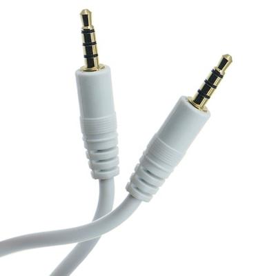 China 3.5mm Male to Male Female Stereo Aux Mono Jack 3 Poles TRS 4 Poles TRRS  Microphone Patch Audio Extension Cable for sale