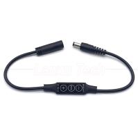 China Stepless Light Male to Female DC Barrel Jack 5.5x2.1mm 5.5x2.5mm 3.5x1.35mm Cable Dimmer for LED Lamp Strip for sale